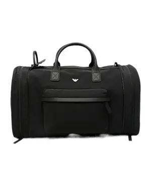 Emporio Armani Logo-plaque Holdall - Black