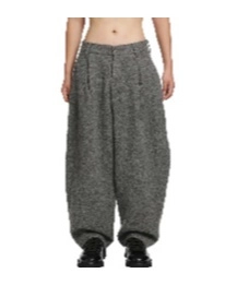 UMA WANG Pleated Trousers With Belt Loops