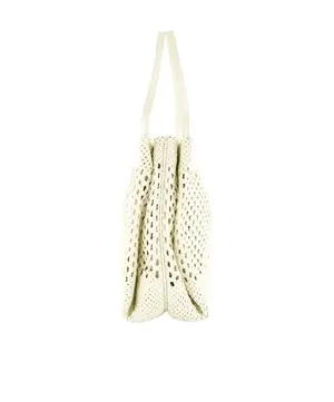 FERRAGAMO Large Woven Tote Bag