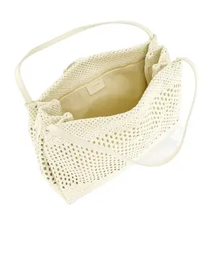 FERRAGAMO Large Woven Tote Bag