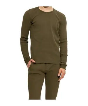 MAISON MARGIELA Waffle-knit T-shirt