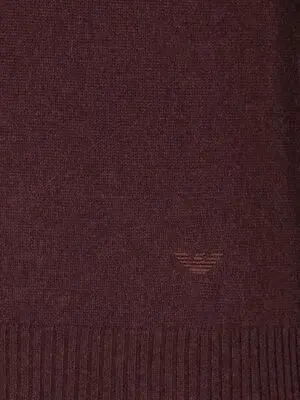 Emporio Armani Pure Cashmere Rollneck Jumper - Brown