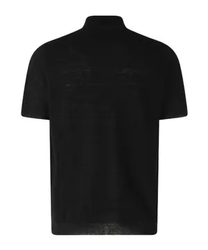 ROBERTO COLLINA Short-sleeved Polo Shirt