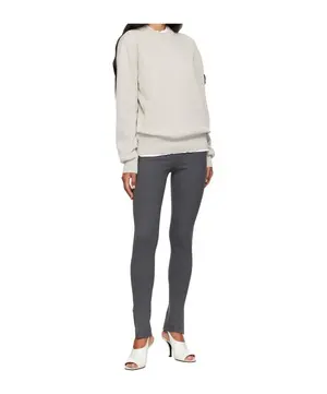 Stone Island Long Sleeve Logo Patch Sweatshirt