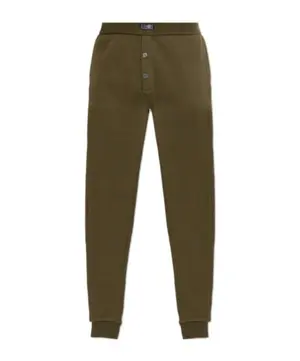 MAISON MARGIELA Waffle-knit Trousers - Green