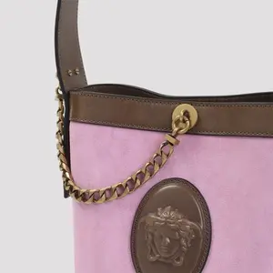 Versace Adjustable Bucket Shoulder Bag