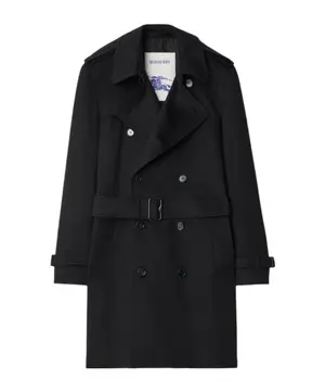 Burberry Long-sleeved Coat - Black