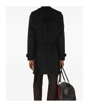 Burberry Belted Long Sleeve Coat