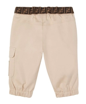 Fendi Ff Logo Cargo Trousers