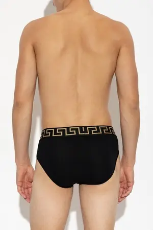 Versace Greca-border Three-pack Briefs