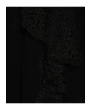 Ermanno Scervino Lace-trimmed Scarf