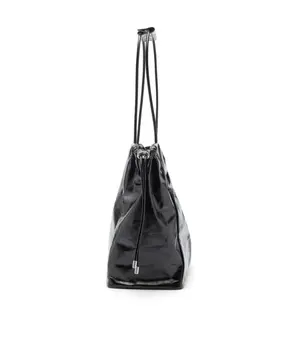 DIESEL® Scrunch-d Drawstring Shoulder Bag - Black