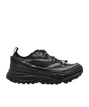 Hoka One One Round-toe Sneakers - Black