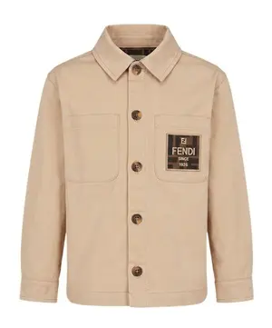 Fendi Long-sleeve Jacket - Nude