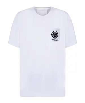 Givenchy Logo Embroidered Crewneck T-shirt