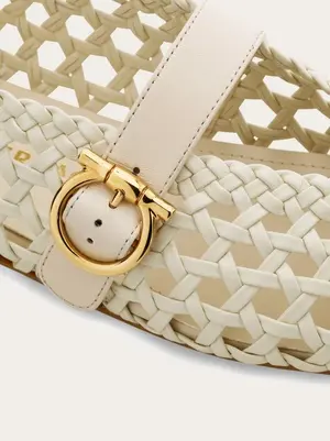 FERRAGAMO Gancini Buckle Ballet Flat
