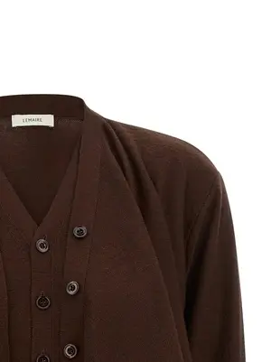 LEMAIRE Trompe L'oeil' Effect Cardigan