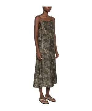 UMA WANG Sleeveless Printed Dress