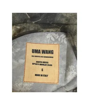 UMA WANG Sleeveless Printed Dress