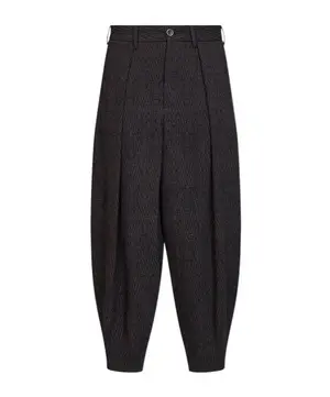 UMA WANG Casual Pants With Belt Loops - Brown