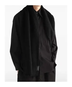 LEMAIRE Fluffy Scarf In Alpaca Wool Blend