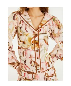 Farm Rio Long-sleeved Dress