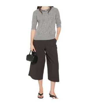 Ermanno Scervino Embellished Cable-knit Top