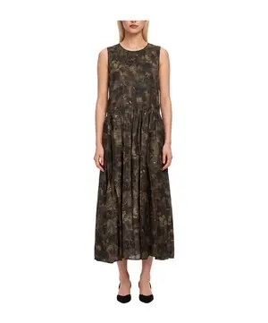 UMA WANG Sleeveless Maxi Dress - Black