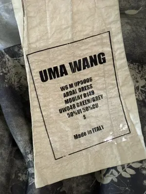 UMA WANG Sleeveless Maxi Dress - Black