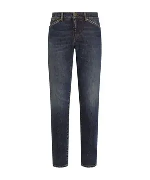 Dolce & Gabbana Denim Trousers - Black