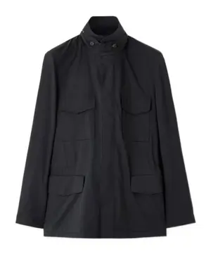 Loro Piana Traveler Field Jacket - Navy Blue