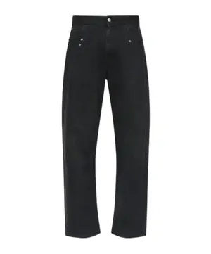 MAISON MARGIELA Rivet Detail Jeans - Black