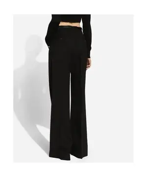 Dolce & Gabbana Pressed-crease Palazzo Pants