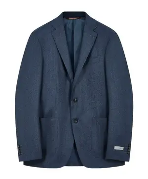Canali Long-sleeve Blazer - Blue