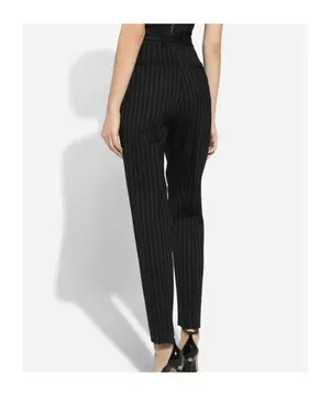 Dolce & Gabbana Tailored Pinstripe Wool Pants