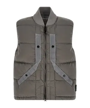 Stone Island Zipped Quilted Vest