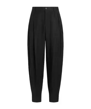 Dolce & Gabbana Pleated Tailored Trousers - Black