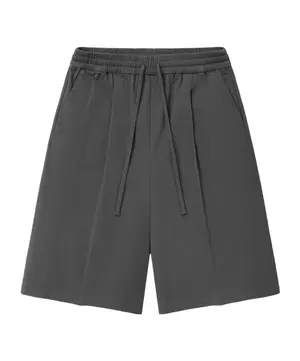 Fear Of God Essentials Drawstring Bermuda Shorts - Iron Gray