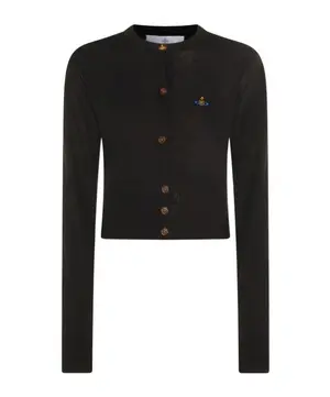 VIVIENNE WESTWOOD Orb Embroidered Cardigan