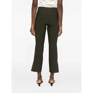 Vince Side-slit Trousers - Black