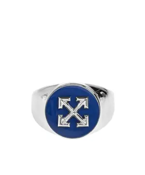 Off-White Arrow Signet Ring - No