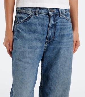 NILI LOTAN Tribeca Barrel-leg Jeans
