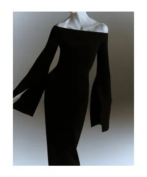 Solace Off-the-shoulder Dress