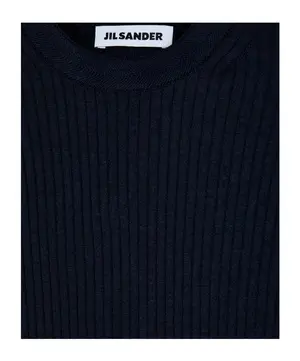 JIL SANDER Long-sleeved Knitted Sweater