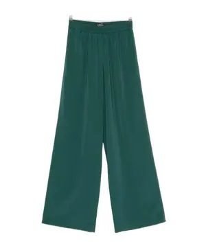 GIANLUCA CAPANNOLO Casual Pants With An Elastic Waistband - Blue