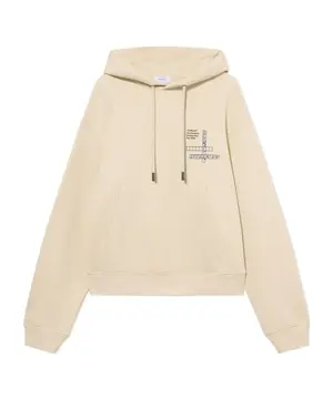 Off-White Long-sleeve Sweatshirt - Nude