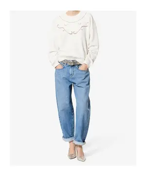 Isabel Marant Étoile Vella Embroidered Sweatshirt