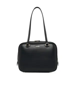 JIL SANDER Zippered Handbag - Black