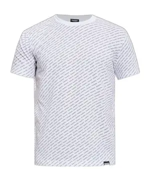 Dsquared2 Round Neck Short-sleeved Underwear With Pattern