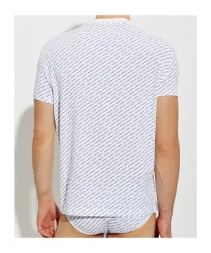 Dsquared2 Round Neck Short-sleeved Underwear With Pattern